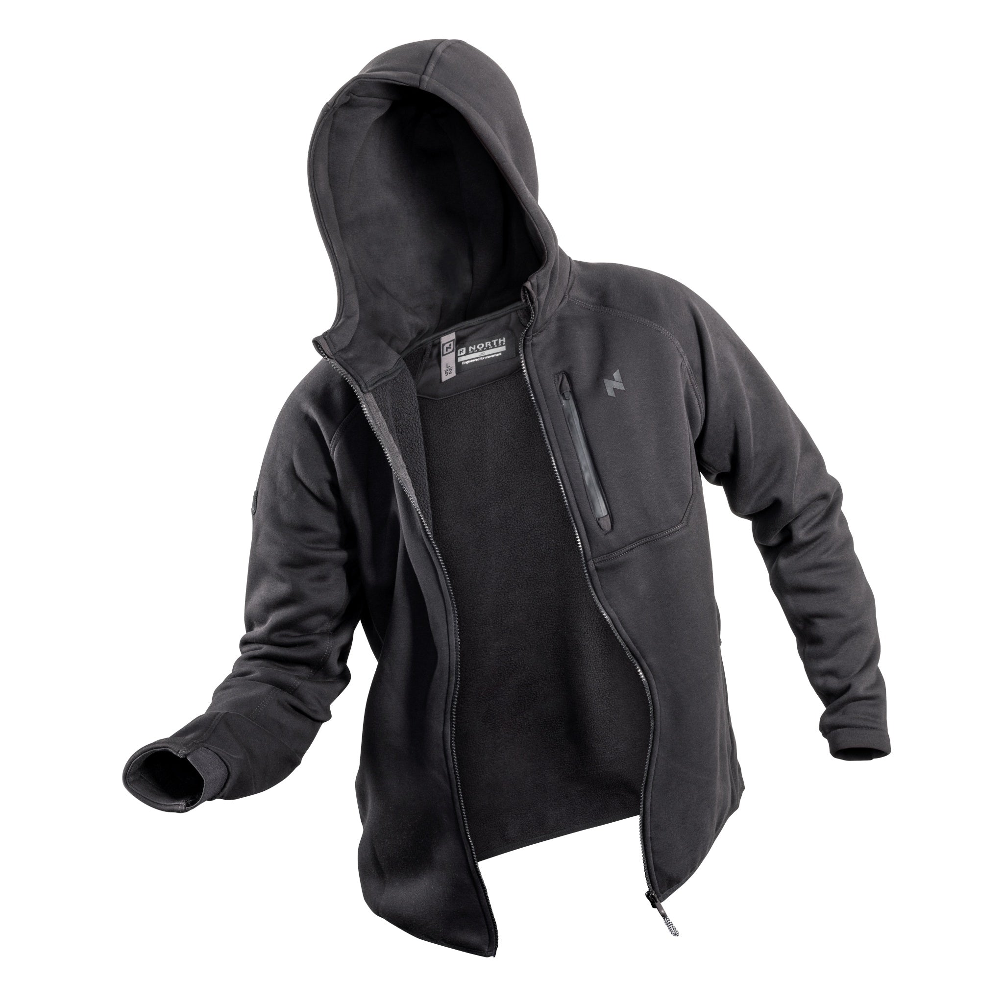 North Element Hood | Tech Fleece, 360° Stretch & Fleece – NORTH WORKWEAR