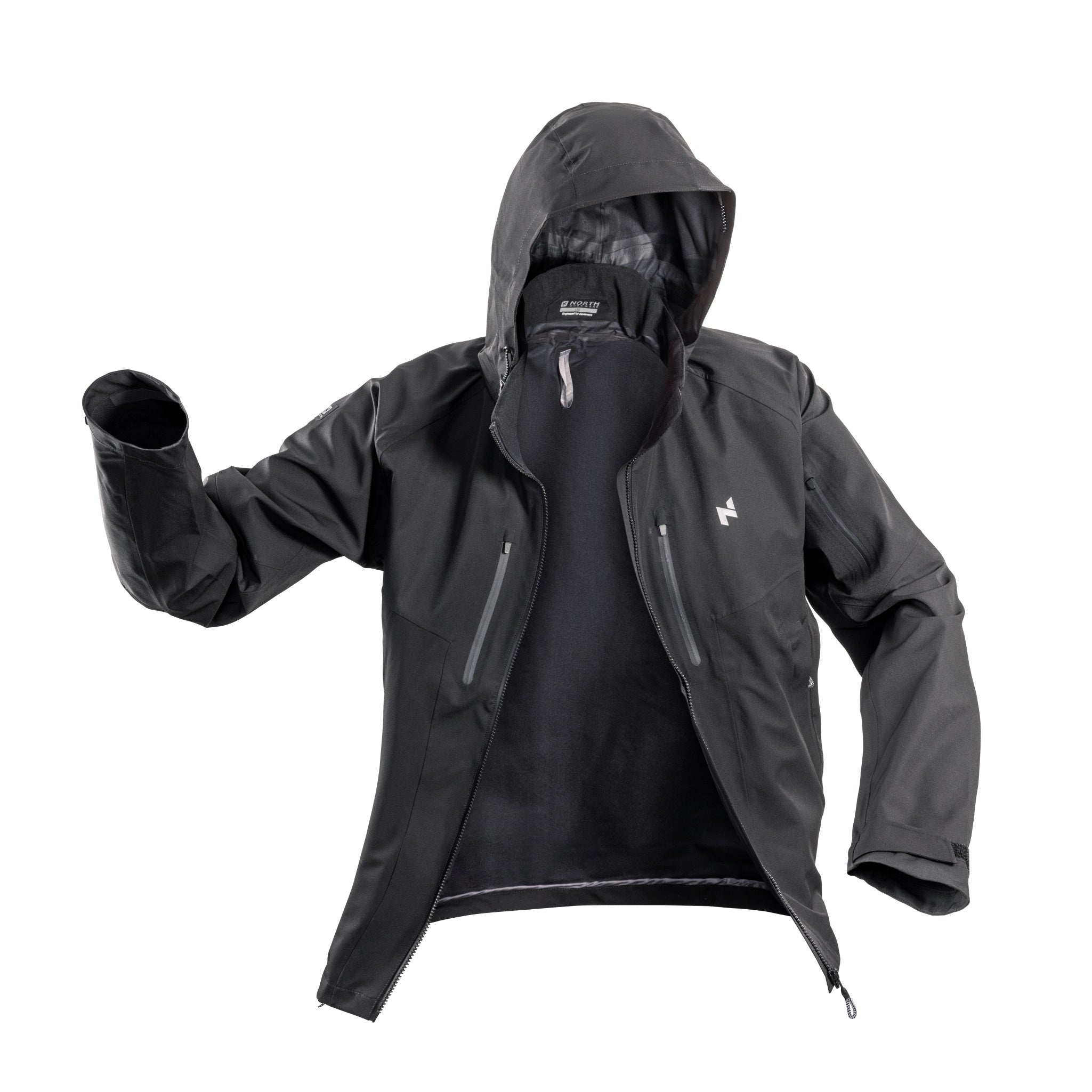 North Storm Jakke | 10.000 mm Vandtæt & Stretch – NORTH WORKWEAR